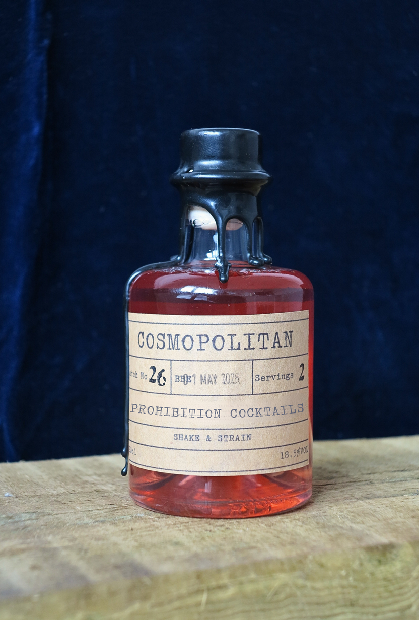 Cosmopolitan Cocktail | Ready to Drink Cocktail UK – The Prohibition ...